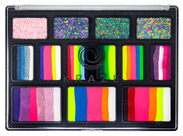 Bold & Brilliant Palette by Jacqueline Howe - Kraze Fx Paints – Vivid Glitter