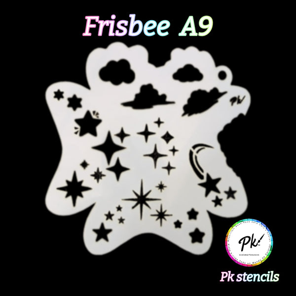 FRISBEE Face Painting Stencil - Stargazing A9 – Vivid Glitter