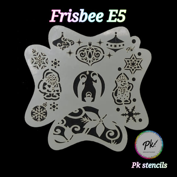 FRISBEE Face Painting Stencil - Christmas Story E5 – Vivid Glitter