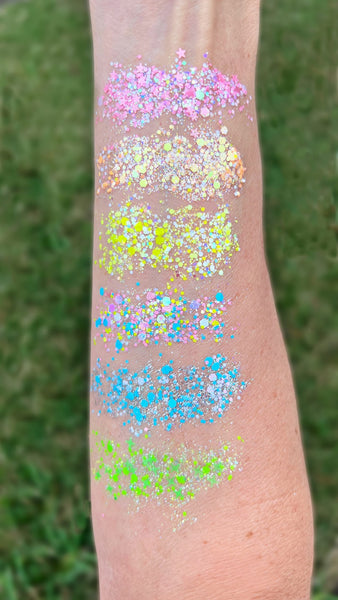 Pastel Glow - Gleam Glitter Cream Palette – Vivid Glitter