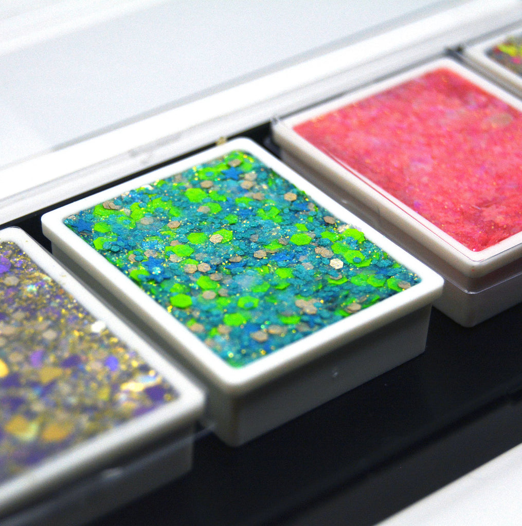 Princess Pink Gleam REFILLS for Glitter Cream Palette – Vivid Glitter