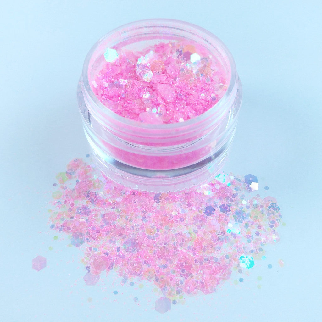 Princess Pink - Chunky Glitter Mix – Vivid Glitter