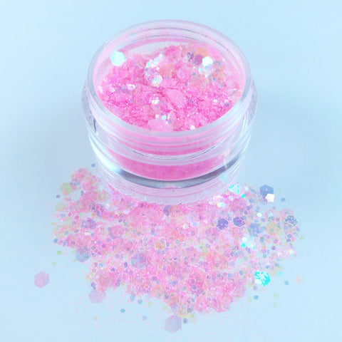 Princess Pink - Chunky Glitter Mix – Vivid Glitter