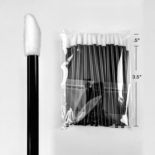 Disposable Lip Applicator Flocked- 50 pk – Vivid Glitter