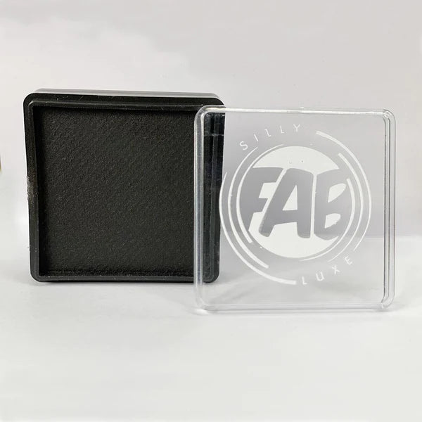Black FAB Luxe 45g - Aquacolor Face & Body Paint – Vivid Glitter