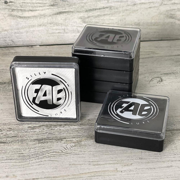 White FAB Luxe 45g - Aquacolor Face & Body Paint – Vivid Glitter